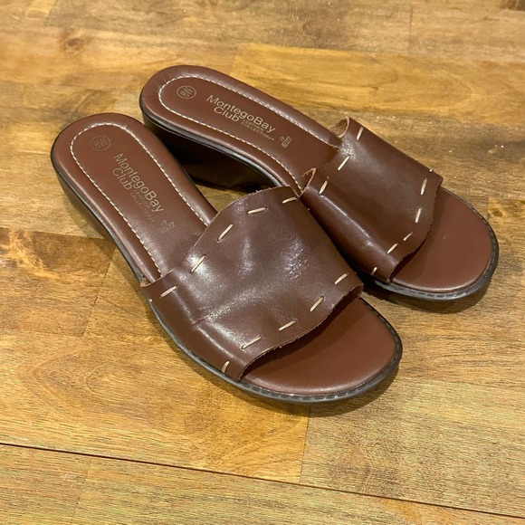 Montego Bay Club | Shoes | Montego Bay Club Brown Leather Collection ...
